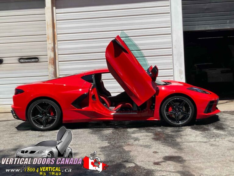 Chevrolet Corvette C8 2020-2023 Lambo Vertical Doors Kit – Vertical ...